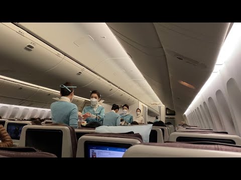 15 Hour Korean Air Boeing 777-300ER Excellence in Flight Economy | New York JFK ✈️ Incheon, Seoul