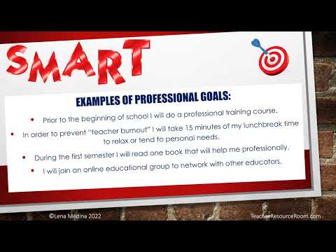 S.M.A.R.T. Goals for Teachers
