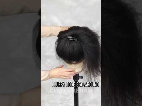 pretty hairstyle, can you believe this is wig? #cynosurehair #360wigs #4chair