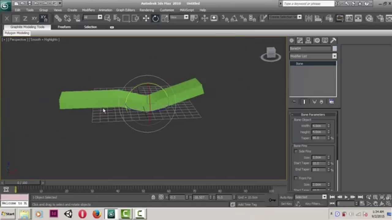 3ds max bone beginner tutorials just started
