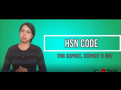 HSN code || Business Certification || Product & Service code|| GST|| Import Export