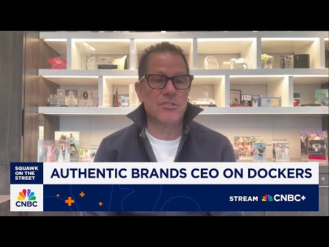 Authentic Brands CEO on acquisition of Levi Strauss' Dockers