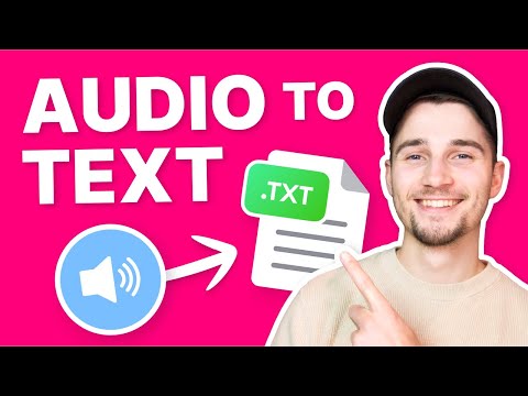 How to Convert Audio to Text (Automatically)