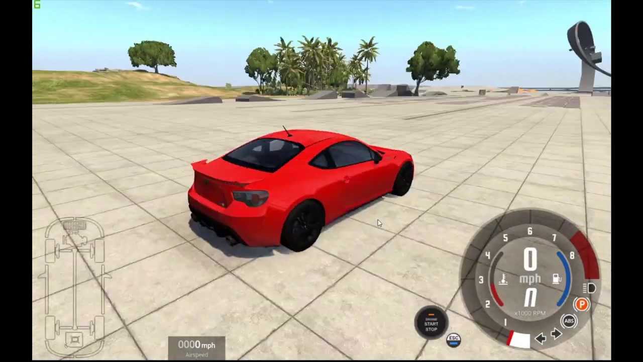 Subaru BRZ/Toyota 86/Scion FR-S 1.2 - BeamNG.drive