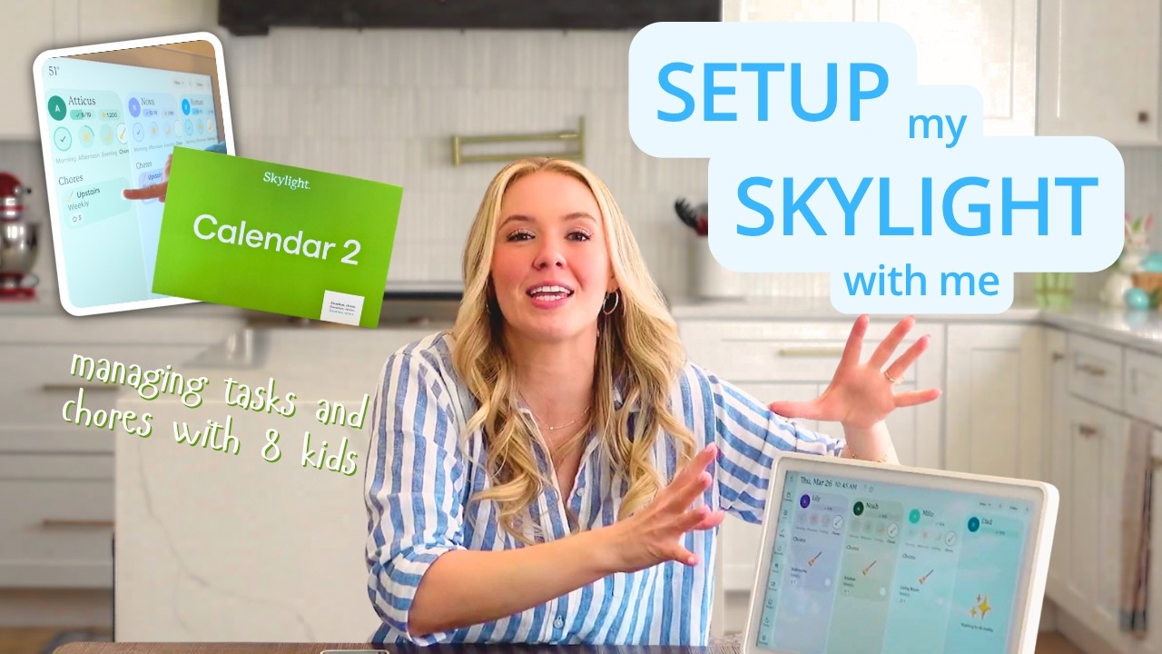 Skylight Calendar Setup Tutorial | Get Your Family Organized FAST