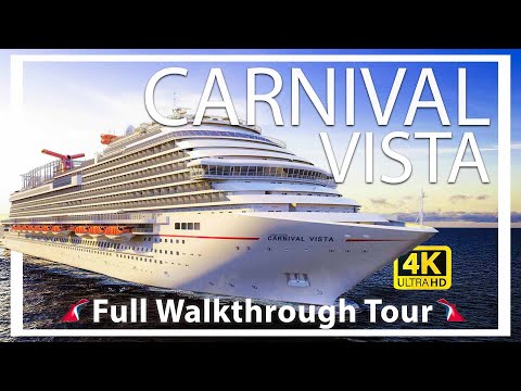 Carnival Vista | Full Walkthrough Ship Tour & Review | Awesome Water Park | Carnival Cruise Lines