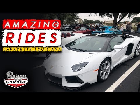 Cars & Coffee in Lafayette, Louisiana