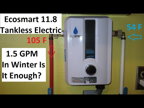 Living with a undersized Ecosmart Eco 11 Electric Tankless Hot Water Heater (No Regrets)