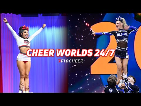 FloCheer 24/7: Watch Cheer Worlds 2025 LIVE All The Time