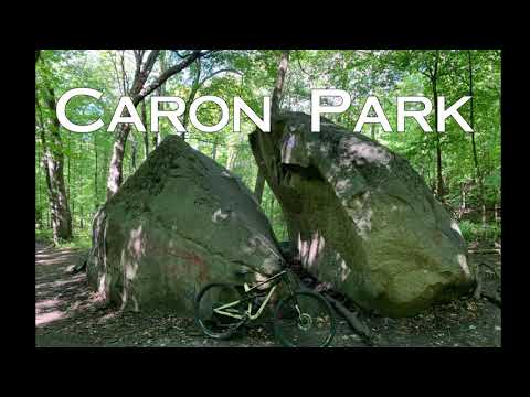 Caron Park Mountain bike trails, Faribault, Mn.