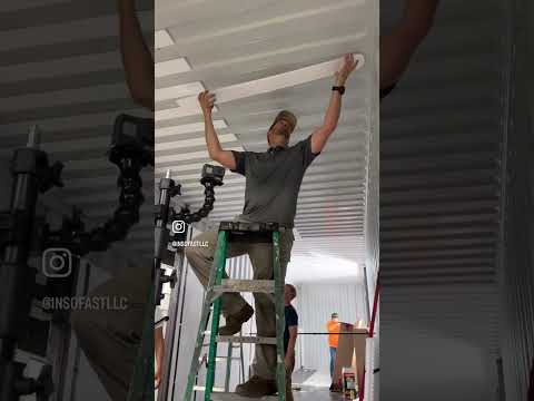 Shipping Container Ceiling Inserts