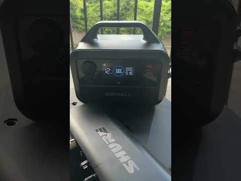 Grecell HW01 Power Station with Alto TS 312 and Shure Cordless Mocrophone