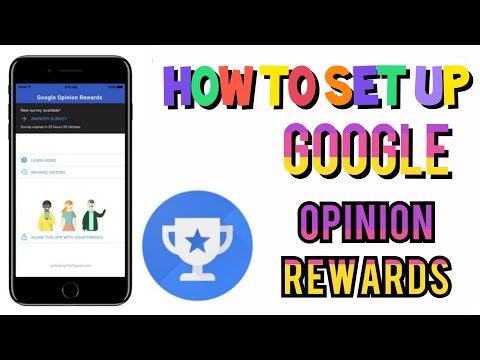 How to Setup Google opinion Rewards