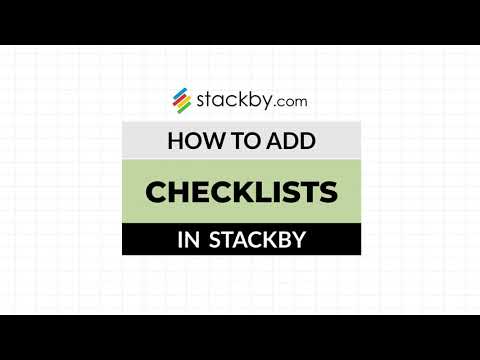 How to add checklists on each row