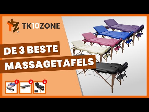 De 3 beste massagetafels