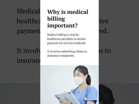 Why is medical billing important? #revenuecyclemanagement #medicalreimbrusment