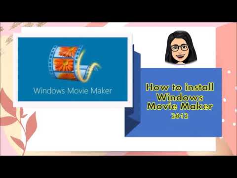 How to install Windows Movie Maker 2012