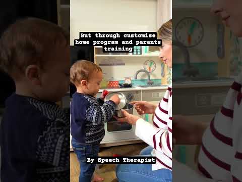 How This 2 years old Spoke 50 Words in Just 1 Month!"#shortsfeed #speechtherapyathome