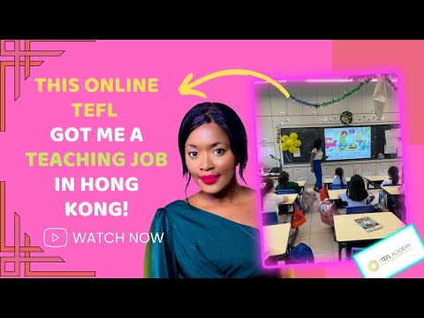 This Online TEFL Certification Landed Me A Teaching Job In Hong Kong