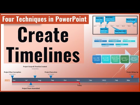 Create PowerPoint Timelines: 4 Different "How-To" Techniques