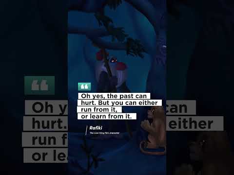 Rafiki, The Lion King, inspirational quote