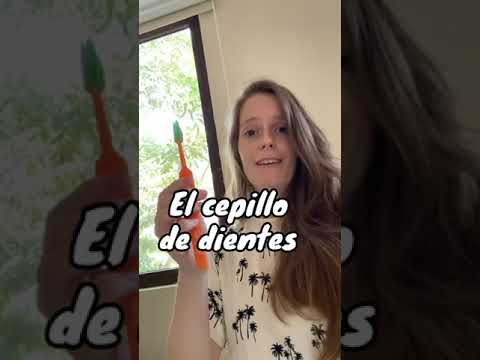 How to say Toothbrush / Toothpaste in Spanish - part 2 - El cepillo de dientes / La pasta de dientes