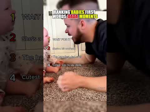 Ranking Babies’ First Words: Cutest 'Dada' Moments Ever! 👶💖