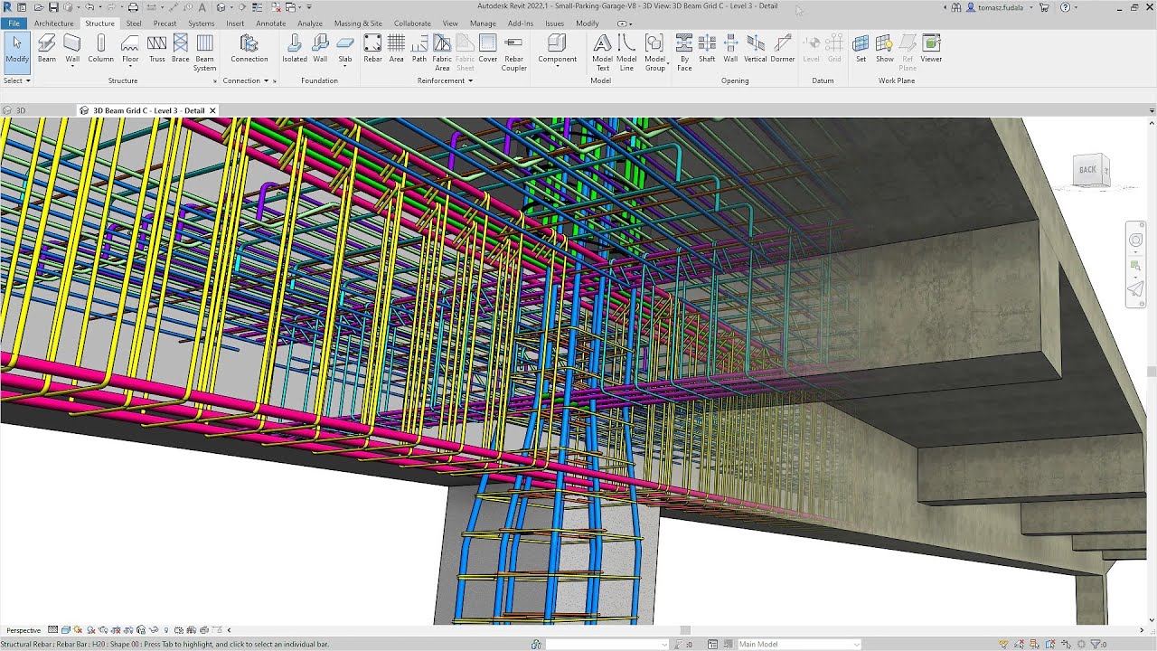Tutorial Revit for Structural design: Starting a structural project.