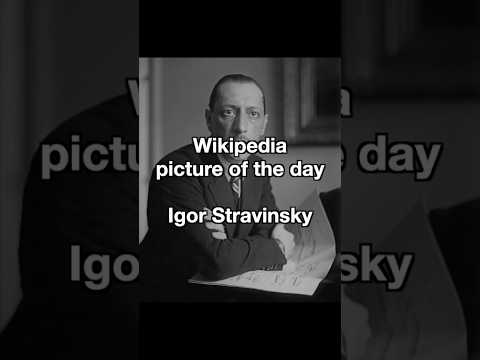 Picture of the day: Igor Stravinsky