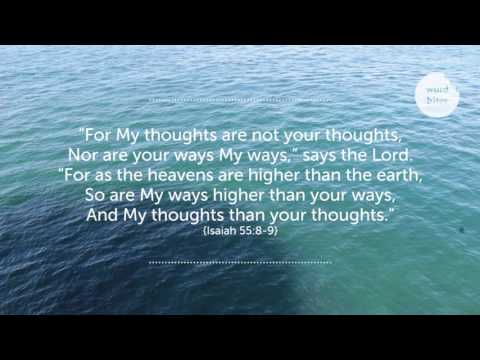 Isaiah 55:8-9 - How you can know the will of God