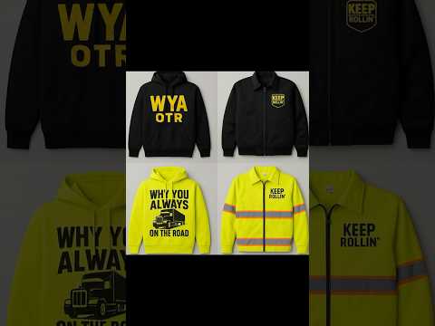 TRUCK CLOTHING BRAND 2025 #trucker #trucking #truckdriver #WYAOTR