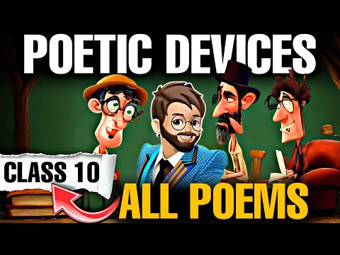 Poetic Devices Class 10 | All Poems Poetic Devices English Class 10 | Literary Devices One shot