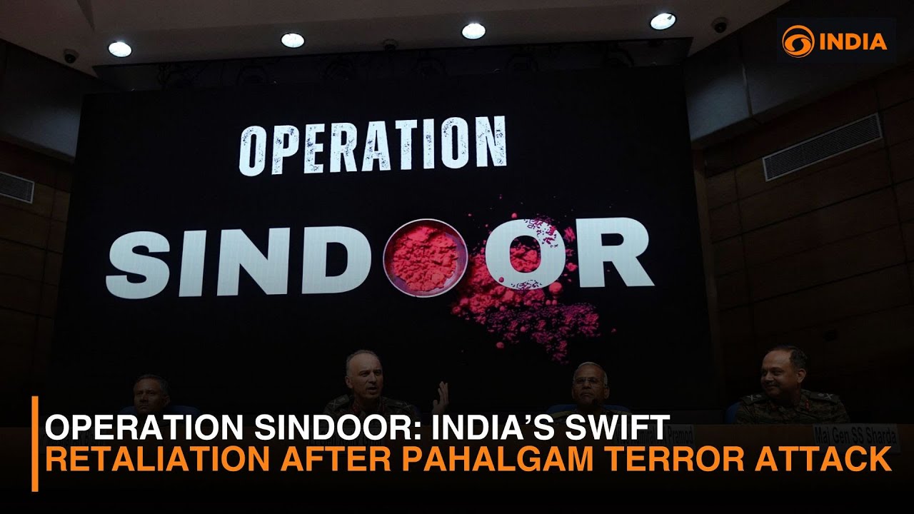 Operation Sindoor: India’s Swift Retaliation After pahalgam Terror Attack