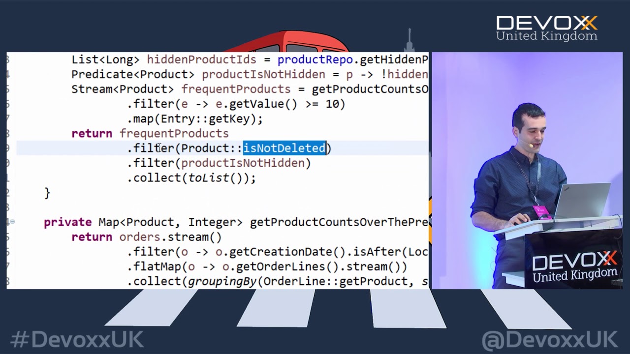 Functional Programming Patterns with Java8 with Victor Rentea