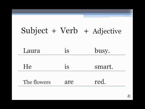 Basic Sentence Structure