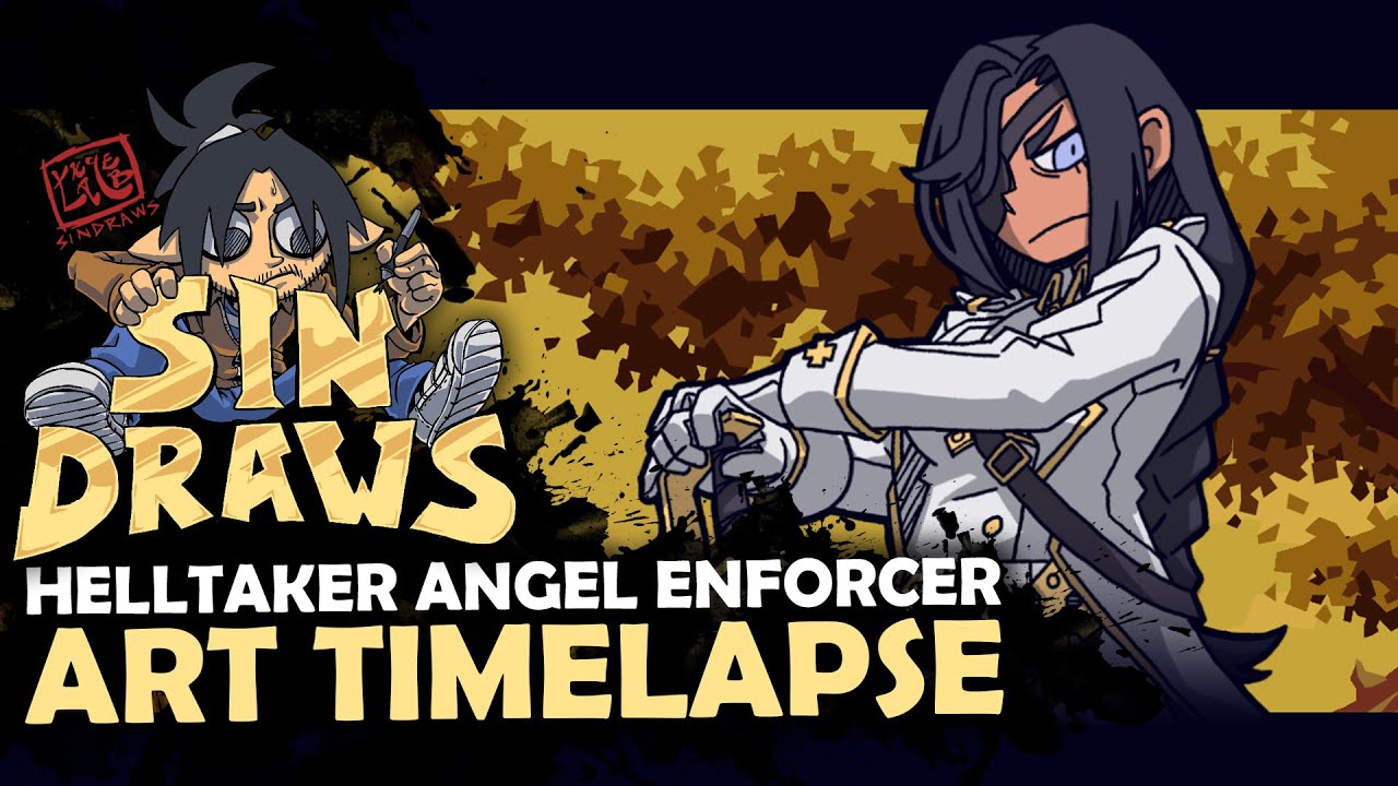 Helltaker OC: Angel Enforcer [sinDRAWS Timelapse]