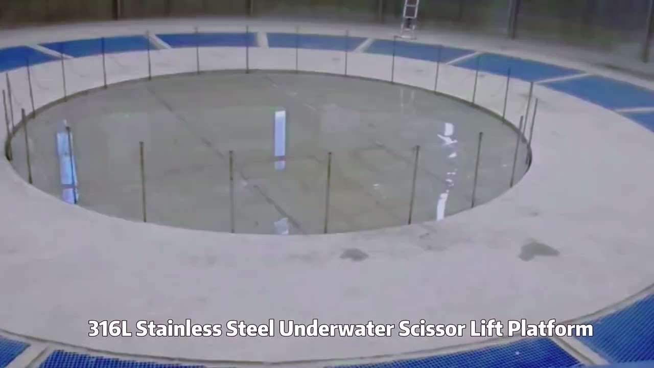 316L Stainless Steel Underwater Scissor Lift Platform