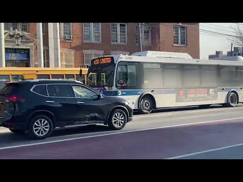 Busfanning along 21st Street (Next Gens, Q104, Q100, Q69)