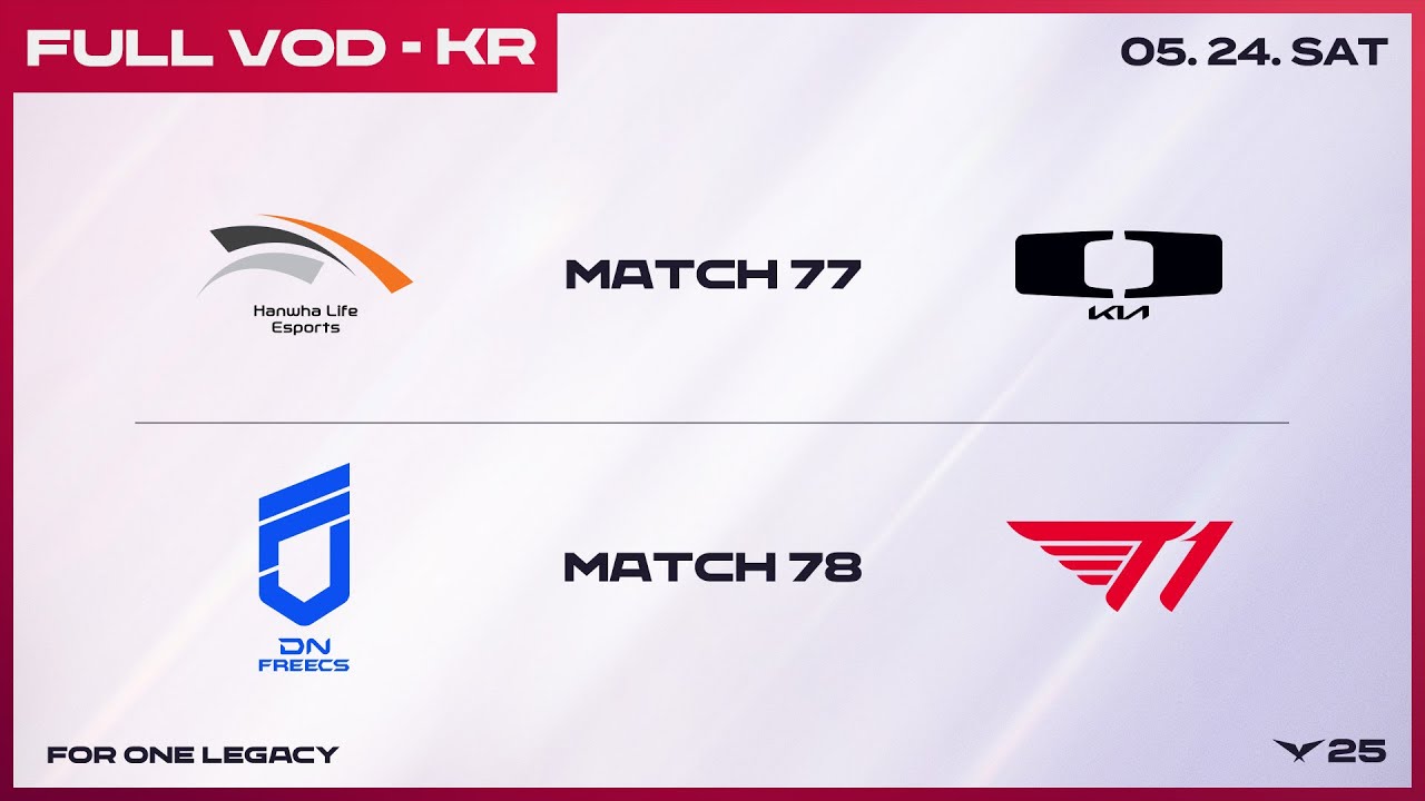 [電競] 2025 LCK Regular Season W8D4 - 看板LoL - PTT網頁版