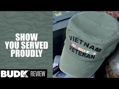 Vietnam Veteran Flat Top Cap