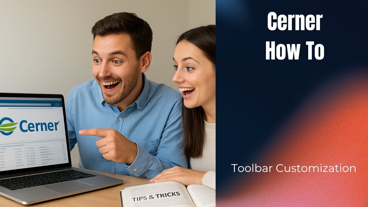 How to Customize Tool Bar - PowerChart /Cerner /Oracle