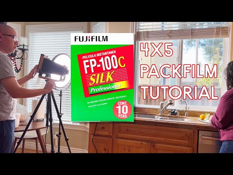 Intrepid 4x5 with FP-100C Packfilm in 2025! Complete Tutorial: Image Capture and Negative Recovery