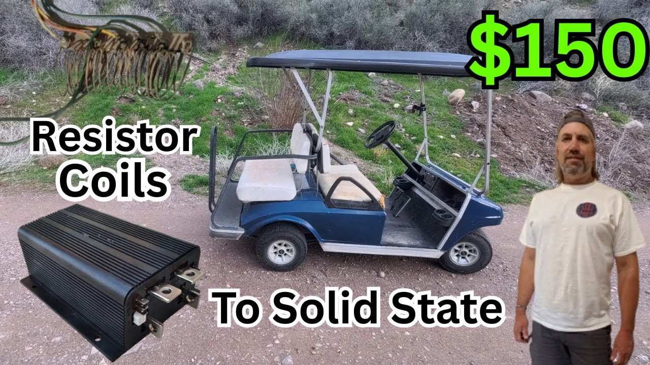 Golf Cart Resistor Coils to Solid State Conversion, step by step