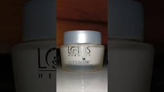 Lotus Herbals White Glow skin Whitening and Brightening Deep Moisturising Crème Review