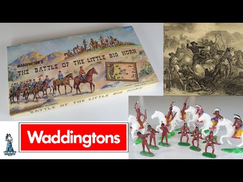 Vintage Waddingtons Battle Of Little Big Horn Game