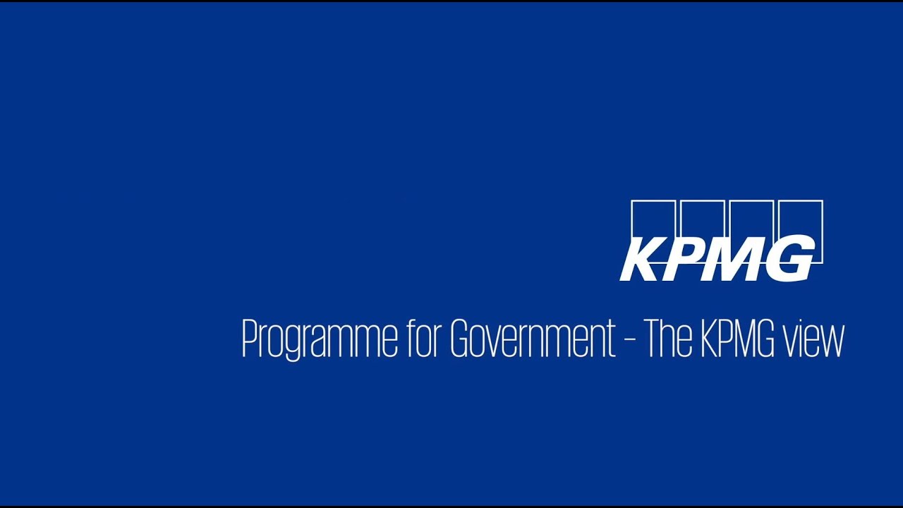 Programme for Government - The KPMG View
