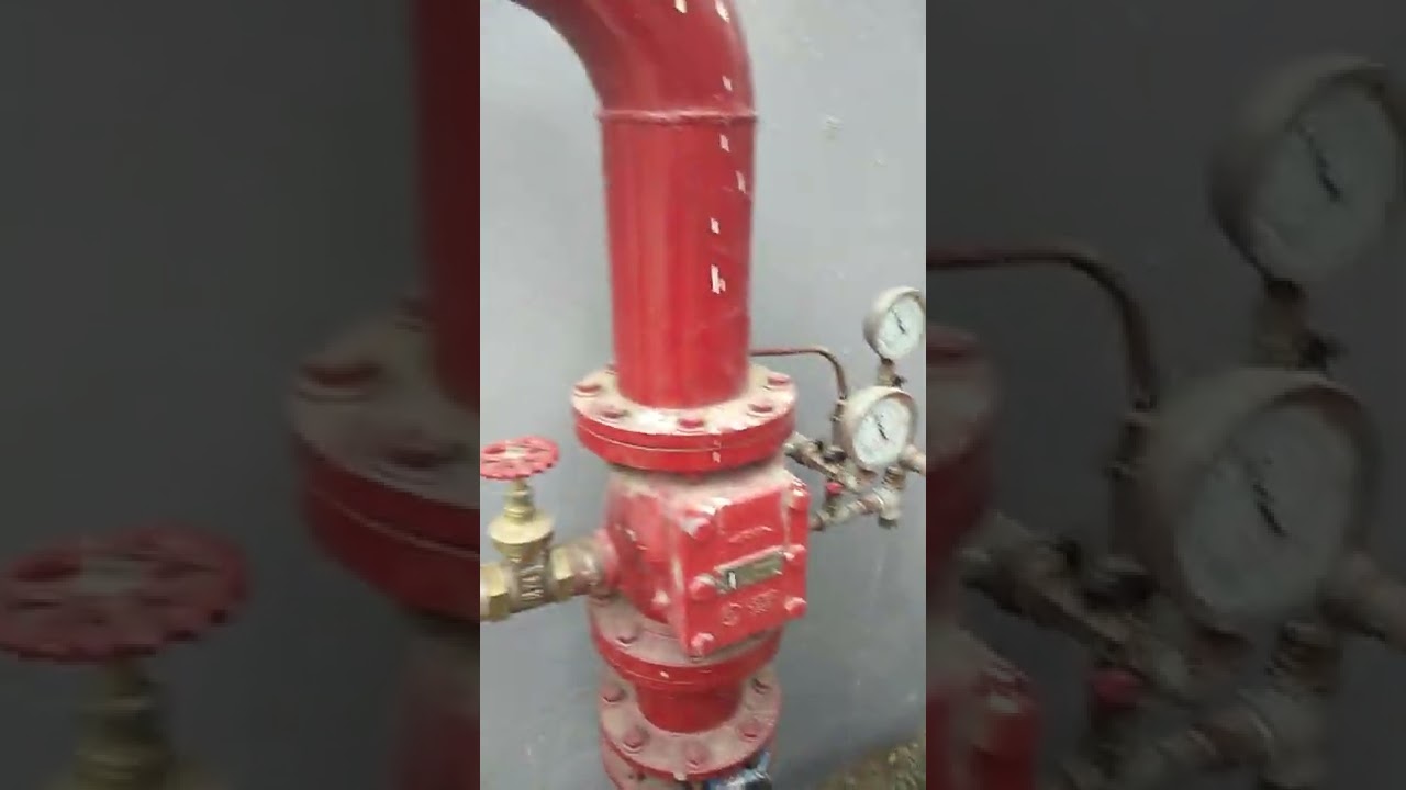 Firefighting | Testing  of Alarm Gong Valve| Isolation control valve | ICV
