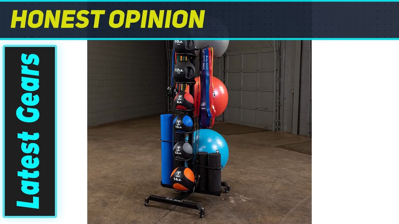 Body-Solid GAR100: The Ultimate Compact Gym Organizer!