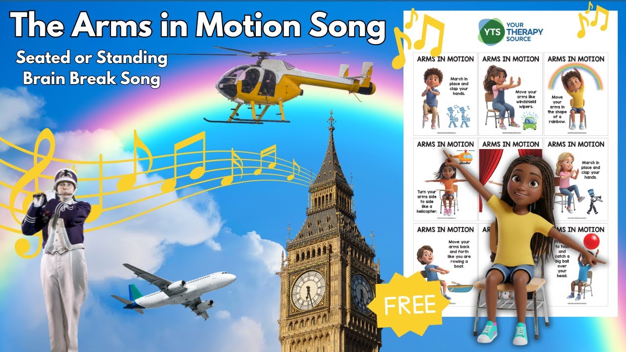 Seated Brain Break Arms in Motion