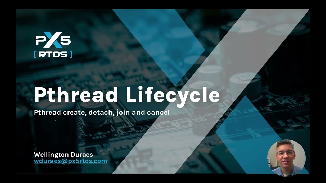 PX5 RTOS Pthread Lifecycle